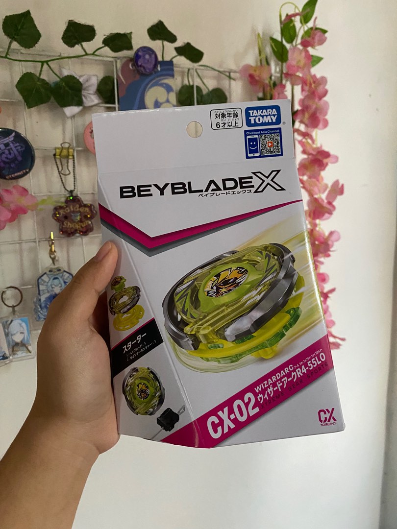 Beyblade X CX-02 Wizard Arc 4-55 LR, Hobbies & Toys, Toys & Games on ...