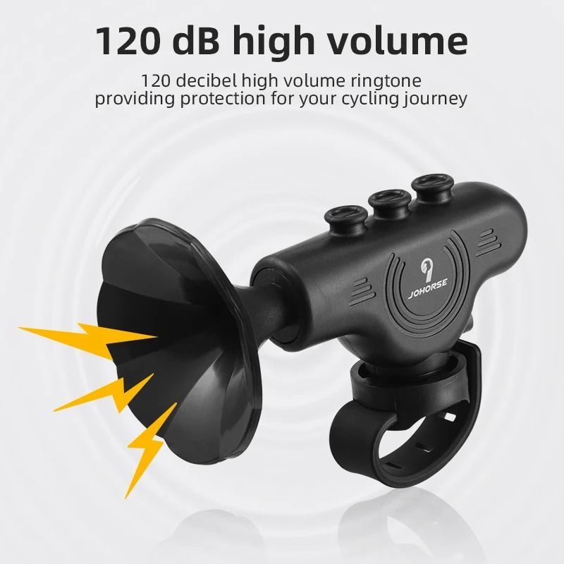 Bicycle Electronic Bell Scooter E-bike Trumpet Alarm Bike Bell USB ...