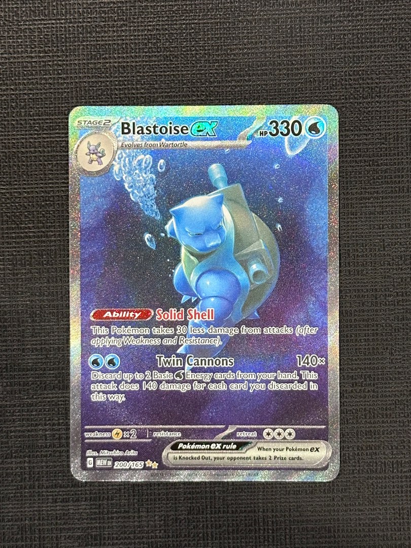 Blastoise ex SIR 151 ENG, Hobbies & Toys, Memorabilia & Collectibles ...