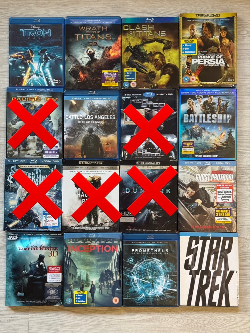 Blu-ray Movie Collection - Various Titles, Hobbies & Toys, Music ...