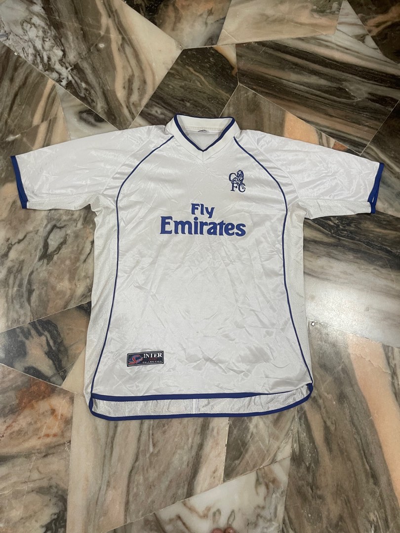 Chelsea FC Fly Emirates Jersey, Men's Fashion, Tops & Sets, Tshirts ...