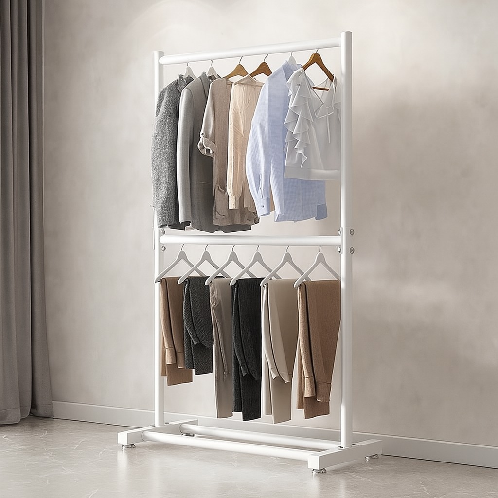 Clothes Hanging Rack | Clothes Hanger Rack | Standing Garment Rack ...