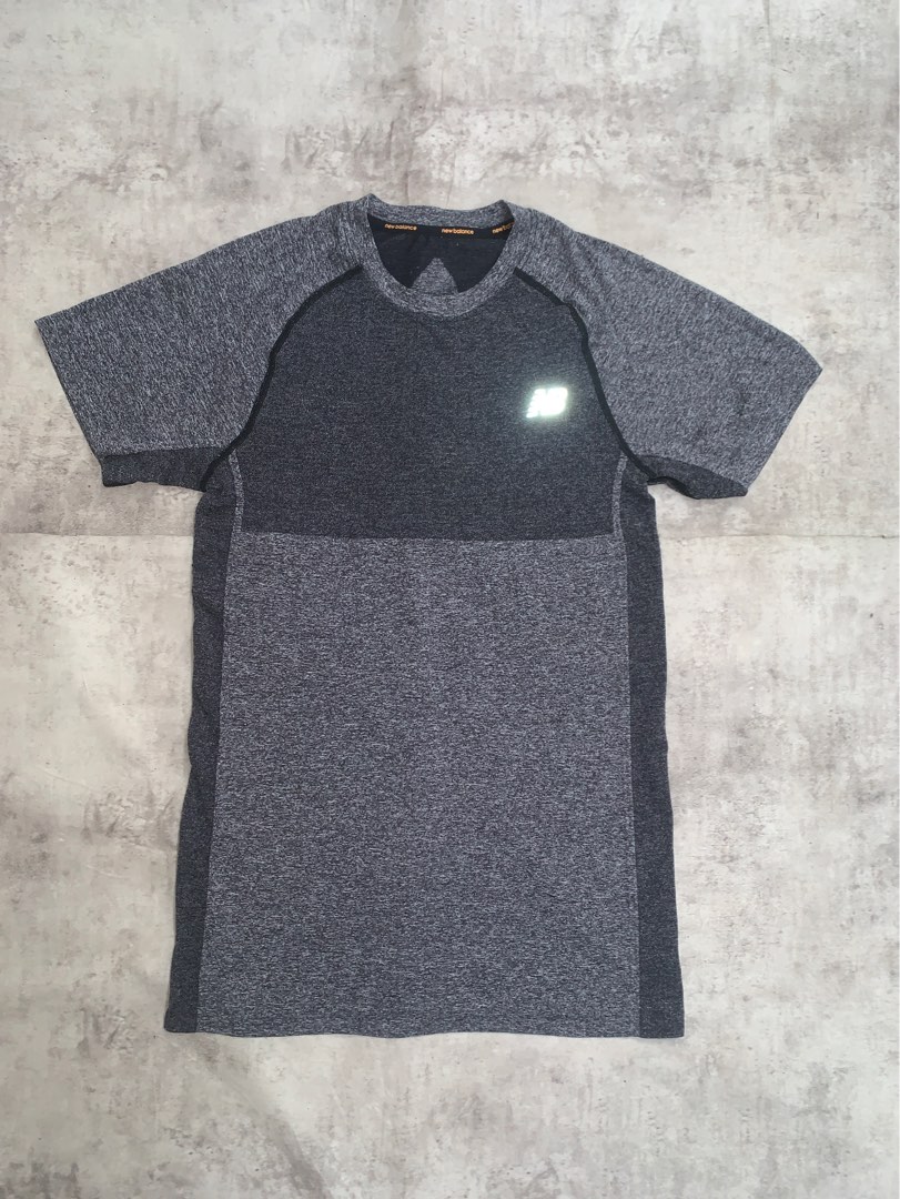 Compression new balance kaos jersey nb olahraga running lari sport gym ...