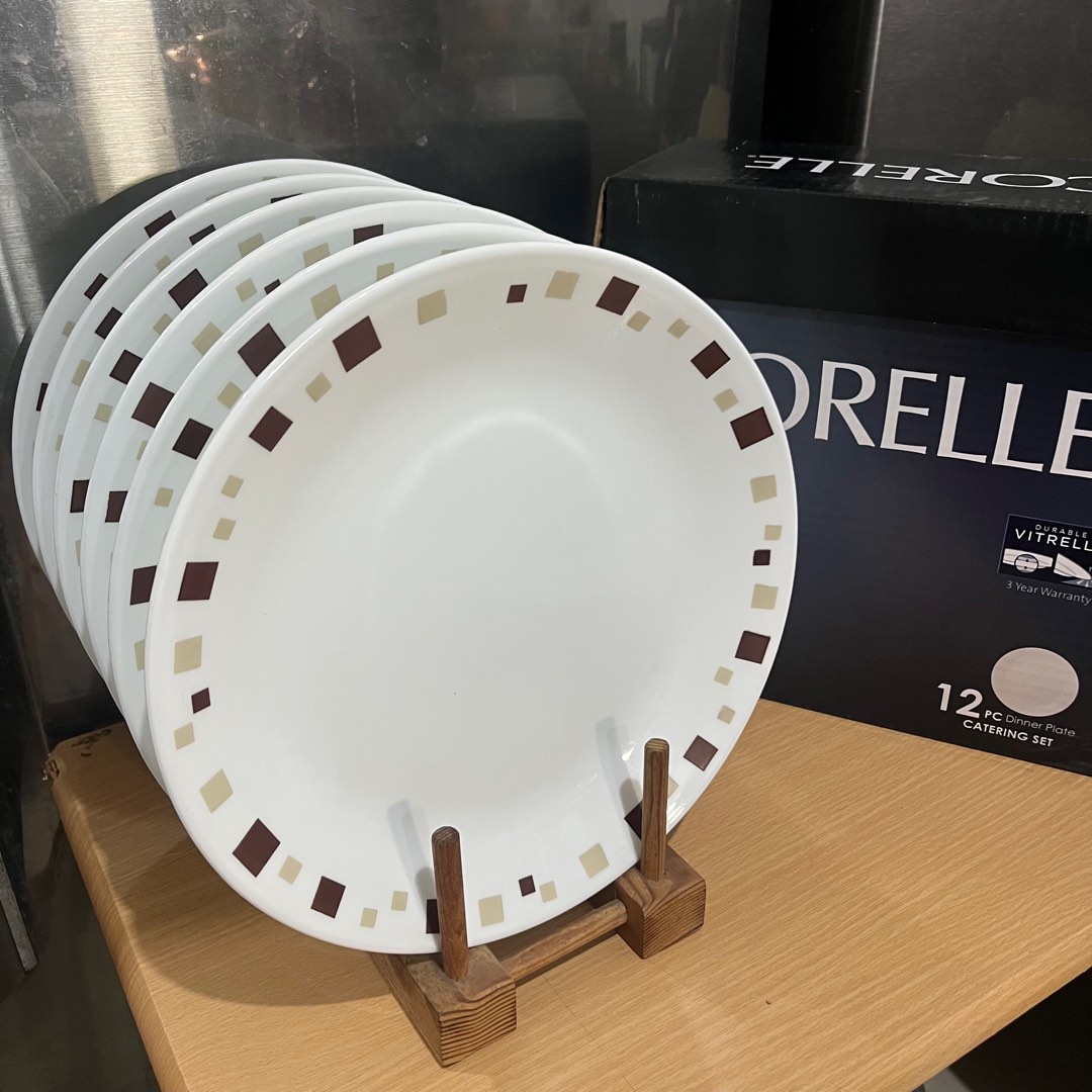 Corelle Dinner Plate Set - 6 piece set, Furniture & Home Living ...