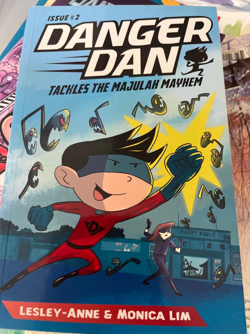 Danger Dan Issue #2: Tackles the Majulah Mayhem, Hobbies & Toys, Books ...