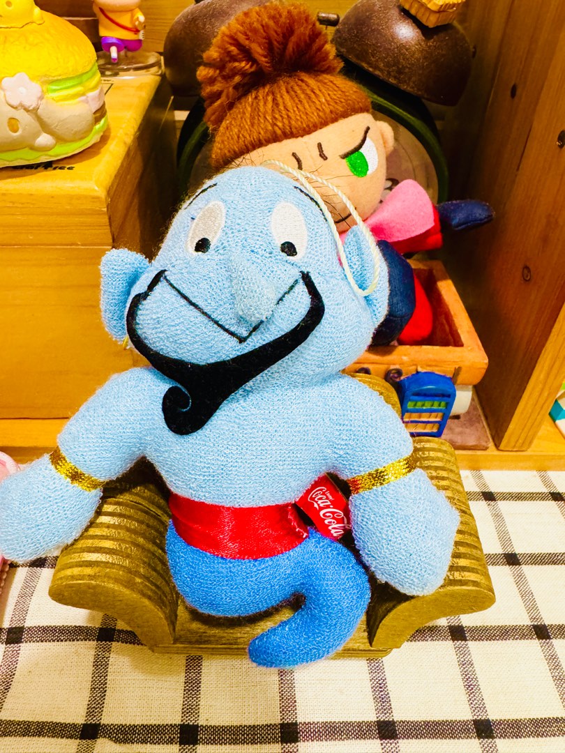Disney Aladdin plush coca-cola, Hobbies & Toys, Toys & Games on Carousell