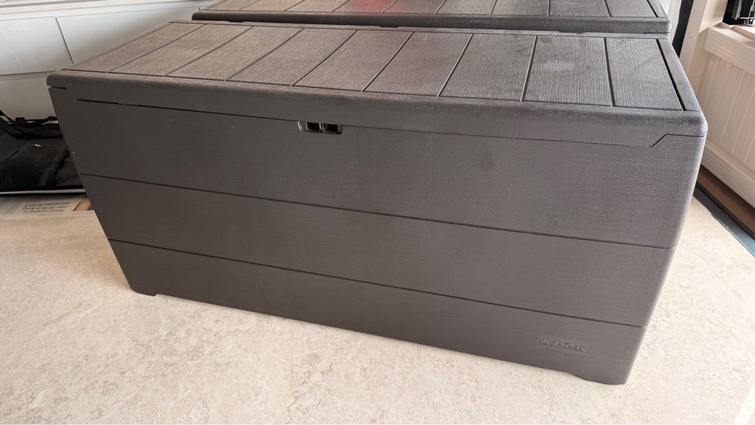 2 X Duramax Outdoor Storage Box, Furniture & Home Living, Home ...