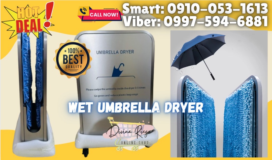 Eco-Friendly Umbrella Rain Drying Station Umbrella Dryer Machine ...