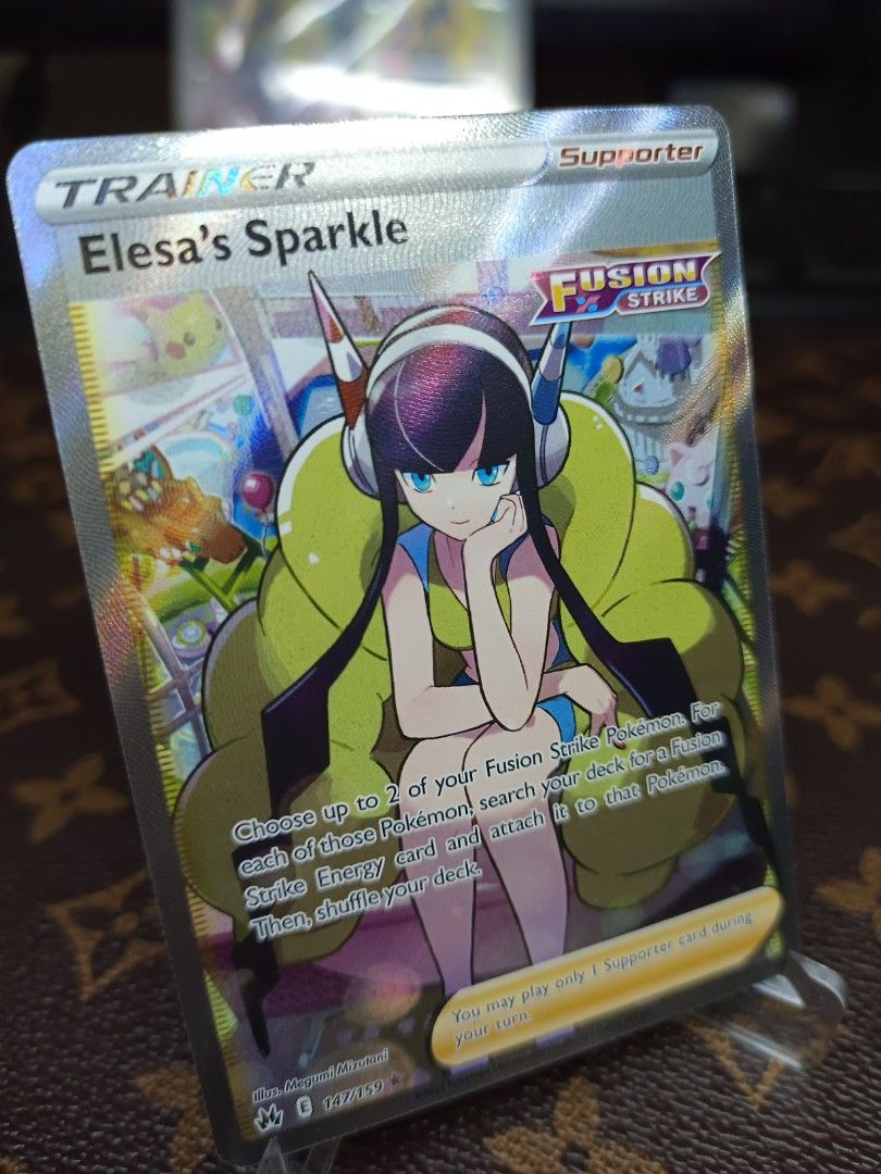 Elesa's Sparkle - 147/159 Full Art Ultra Rare (Crown Zenith) Pokemon ...