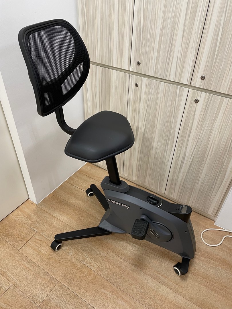 Ergonomic Exercise Bike with Back Support, Sports Equipment, Exercise ...