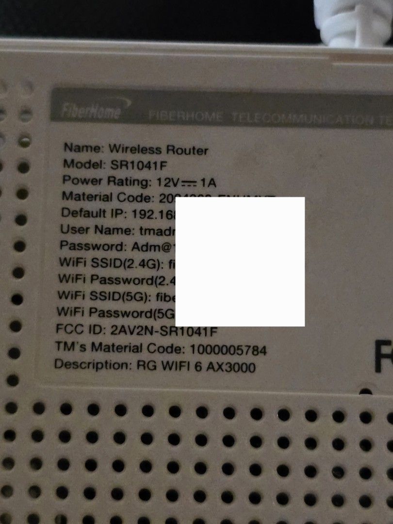 Fiberhome Router Wifi 6 AX3000, Computers & Tech, Parts & Accessories ...