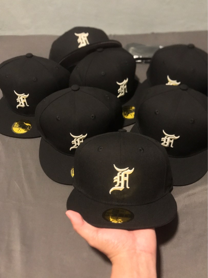 FOG X NEW ERA FITTED HAT (BLACK), Men's Fashion, Watches & Accessories ...