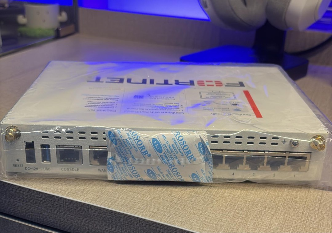 Fortinet FortiGate 60E Wifi UTM Firewall, 電腦＆科技, 電腦周邊及配件, Wifi及上網相關產品 - Carousell