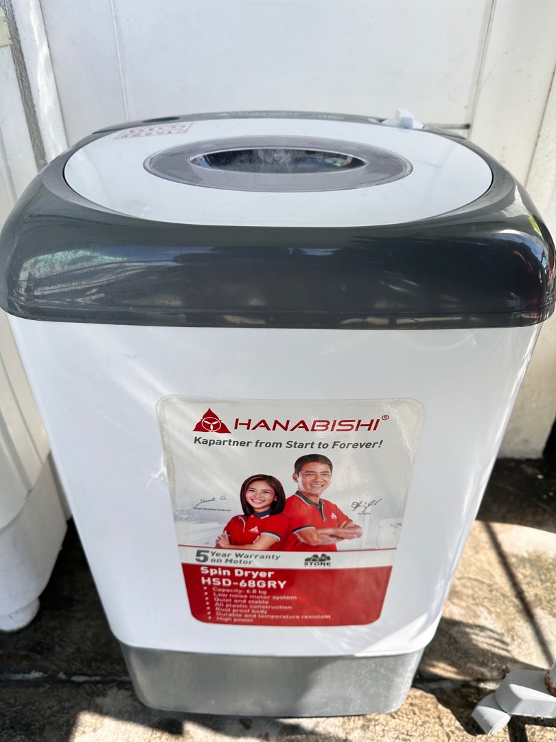 Hanabishi Washing Machine, TV & Home Appliances, Washing Machines and ...