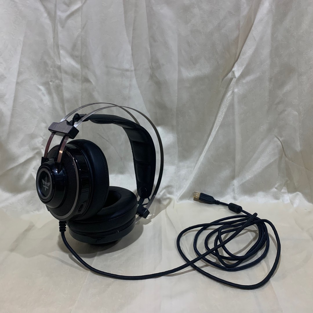 Headset Thunder HS-E10 Gaming, Elektronik, Audio di Carousell
