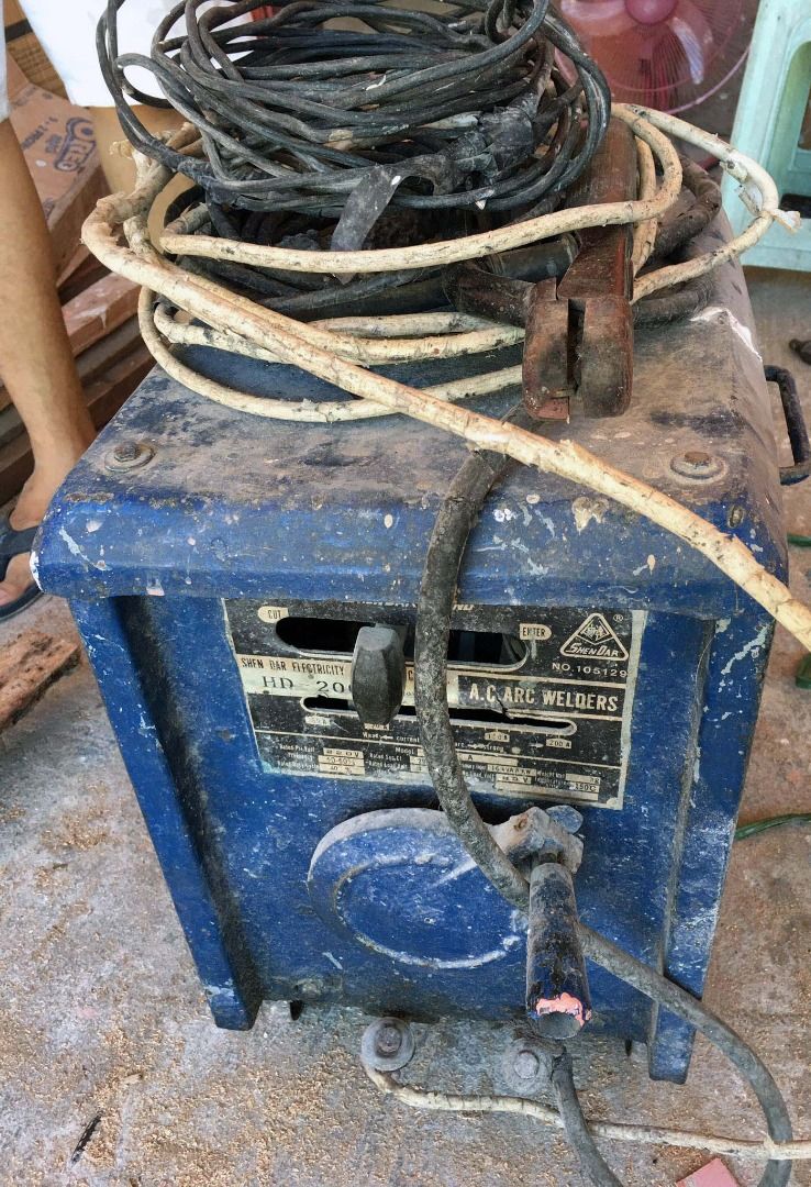 Heavy Duty Welding machine arc/ stick welding 200 amps Shen Dar ...