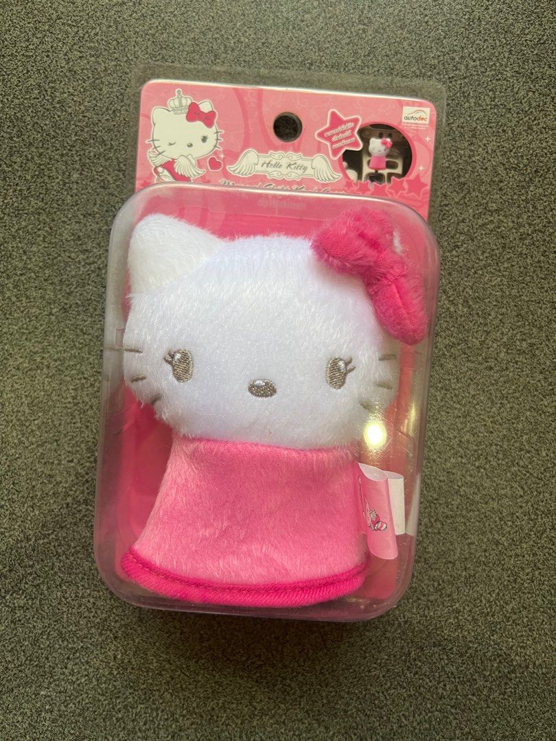 Hello kitty gear knob cover, Hobbies & Toys, Collectibles & Memorabilia ...