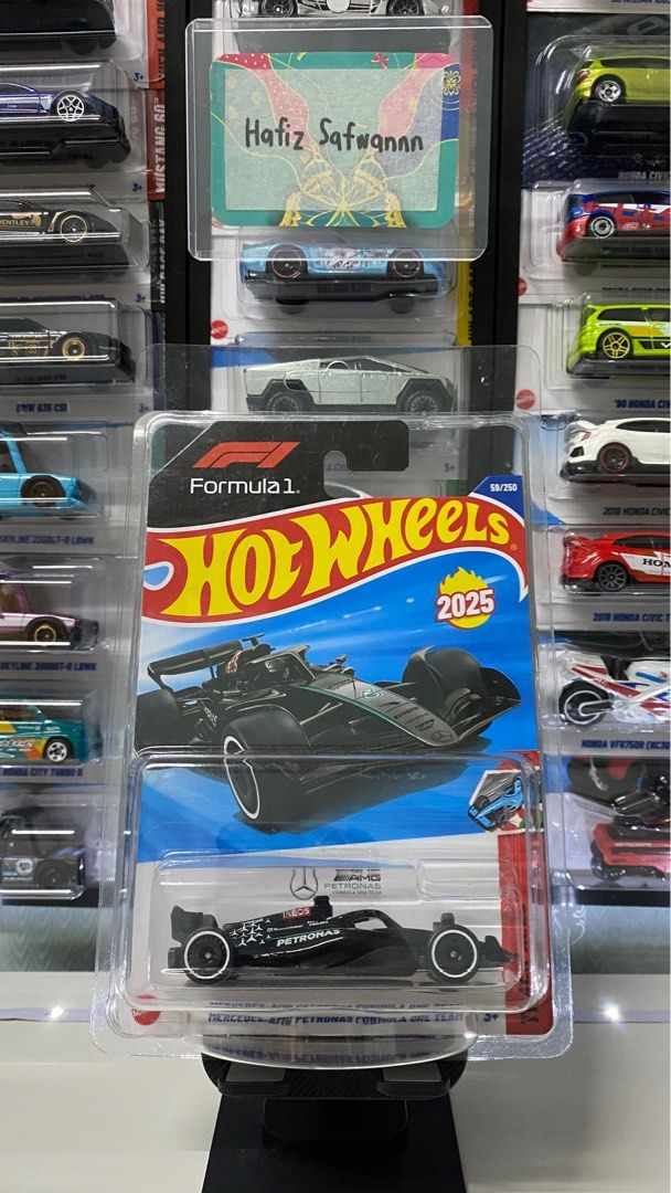 Hotwheels F1 Merc Petronas, Hobbies & Toys, Toys & Games on Carousell