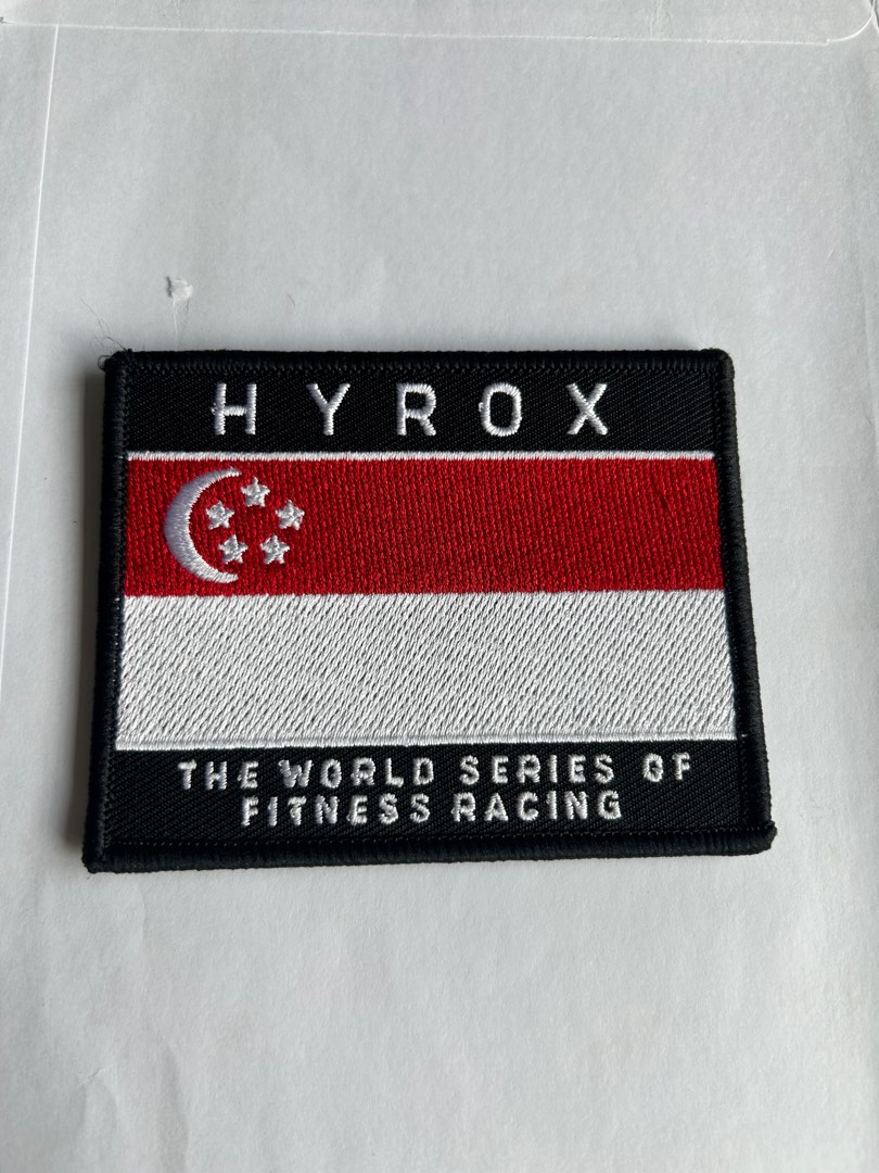 Hyrox singapore patches, Sports Equipment, Other Sports Equipment and ...