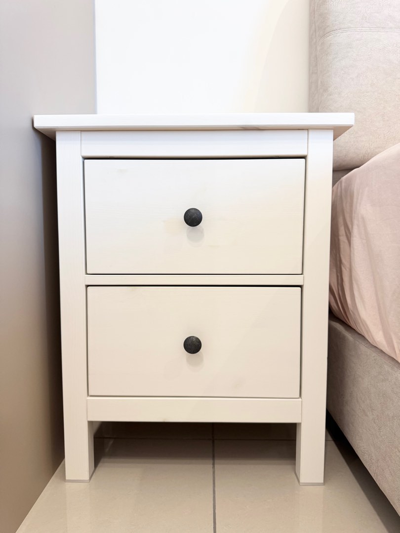 IKEA Hemnes Chest Drawer, Furniture & Home Living, Furniture, Tables & Sets on Carousell