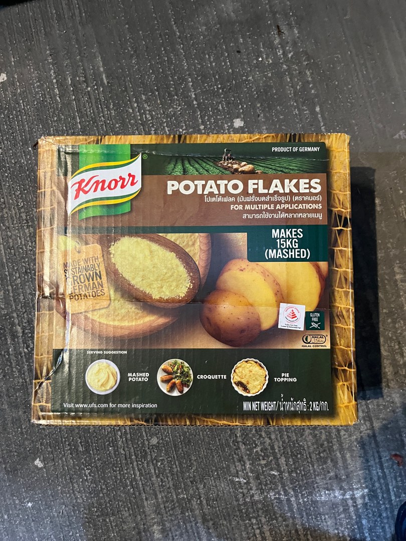 Knorr Mashed Potato, Food & Drinks, Packaged & Instant Food on Carousell