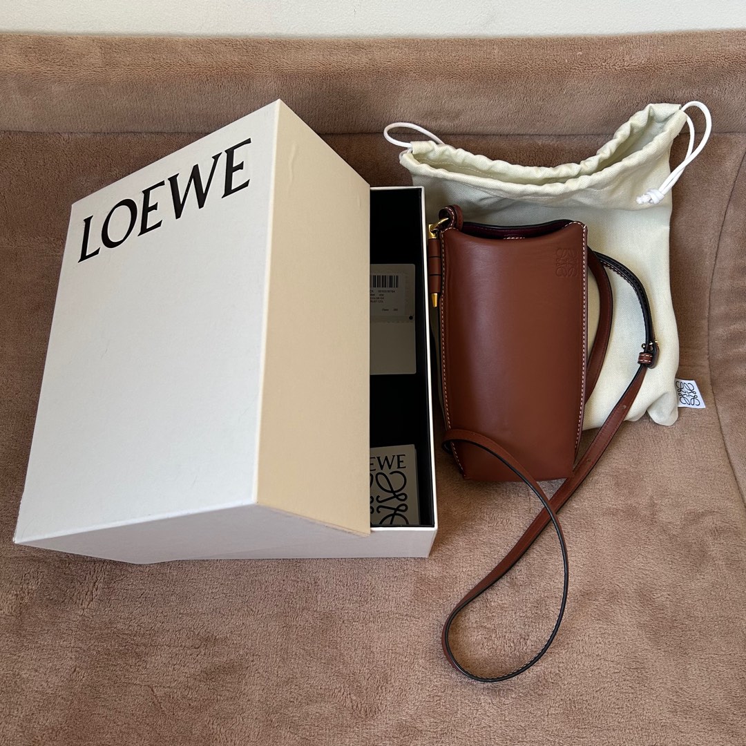 Loewe Gate Pocket Rust Color Bag, Luxury, Bags & Wallets on Carousell