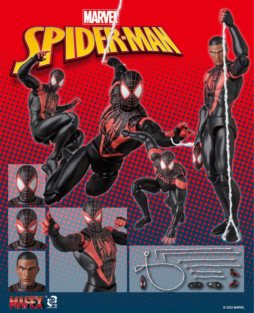 MAFEX NO.276 MAFEX SPIDER-MAN MILES MORALES (COMIC RENEWAL VER.) ACTION ...