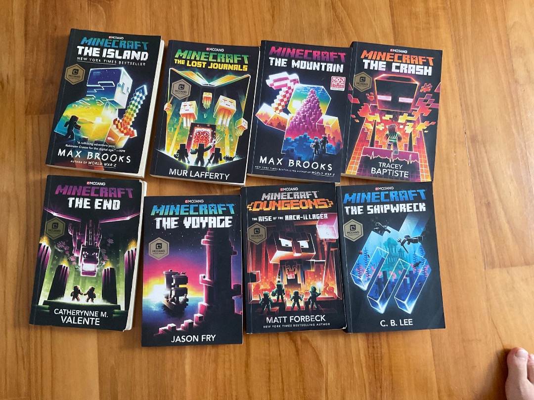 Minecraft Book Collection - Various Titles, Hobbies & Toys, Books ...