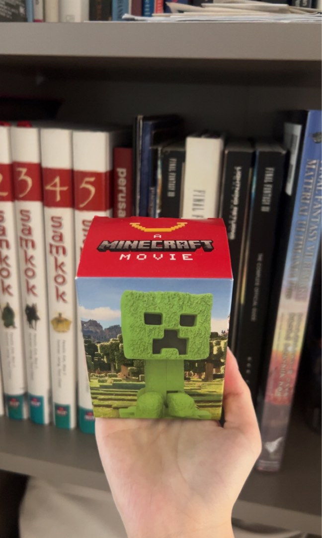 Minecraft Movie Mcd - Creeper, Toys & Collectibles, Mainan di Carousell