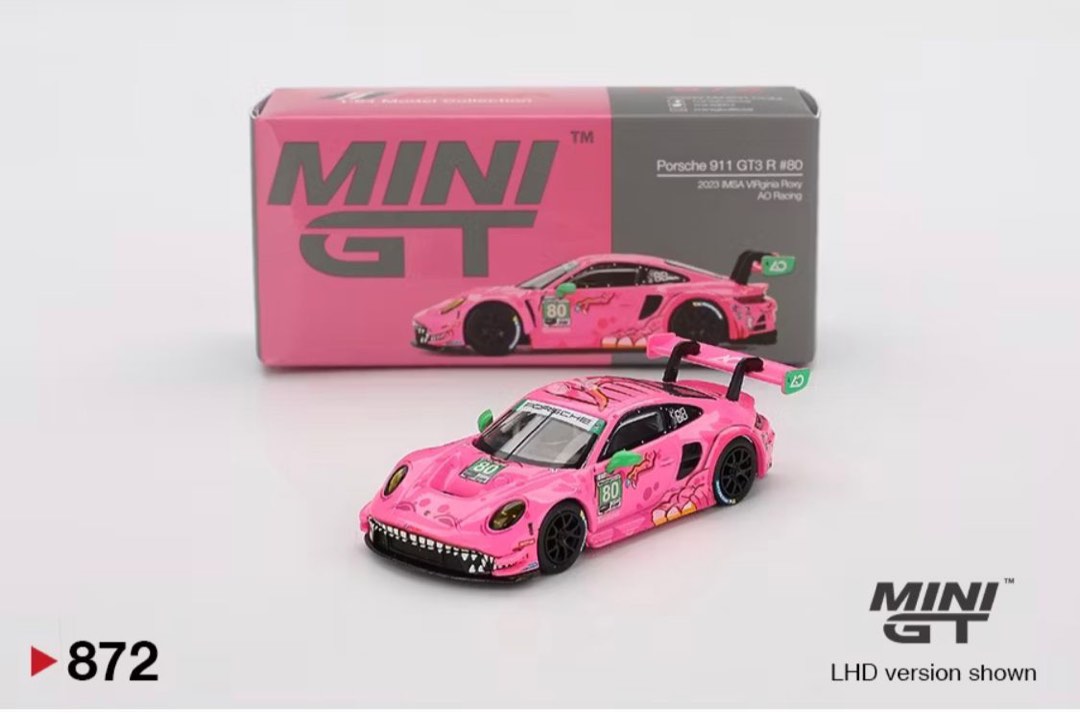 MINI GT PORSCHE 911 GT3 R ROXY BOX, Hobbies & Toys, Toys & Games on ...