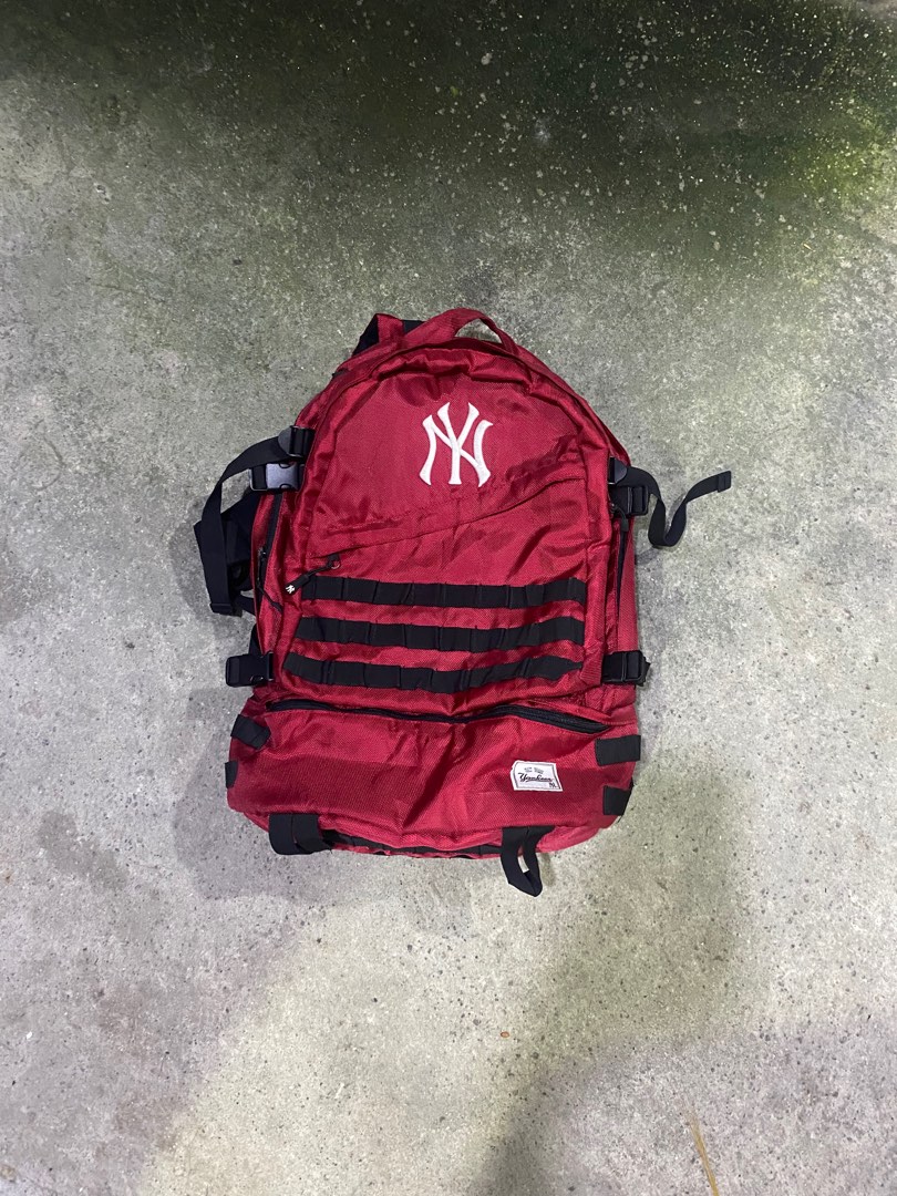 NEW YORK YANKEES BAG, Men's Fashion, Bags, Backpacks on Carousell