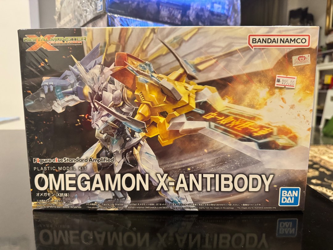 Omegamon X Antibody Figure Rise, Hobbies & Toys, Toys & Games on Carousell