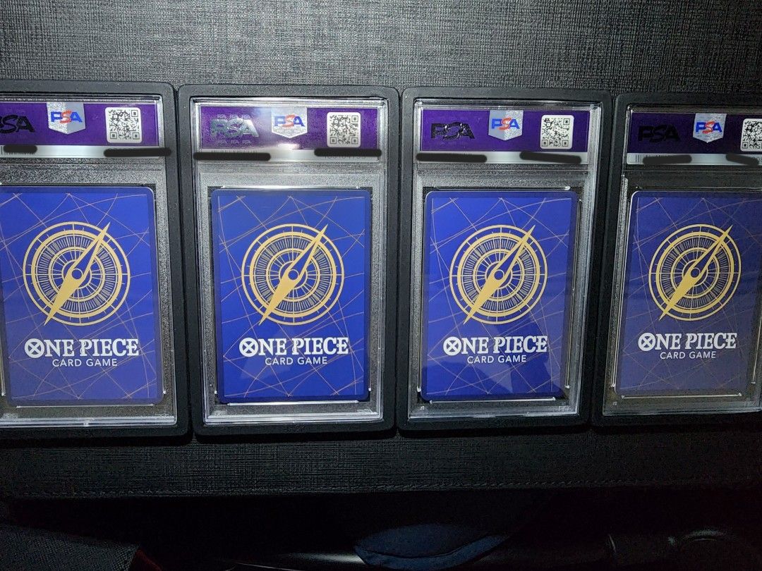 One Piece OP09 SP Wanted Poster Set blackbeard shanks luffy buggy- PSA ...