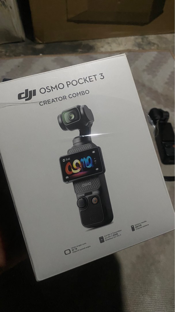 Osmo poket 3 creator set, Photography, Video Cameras on Carousell