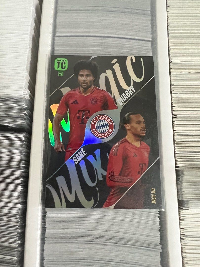Panini Top Class Pure Football 2025 Serge Gnabry / Leroy Sane Magic Mix ...