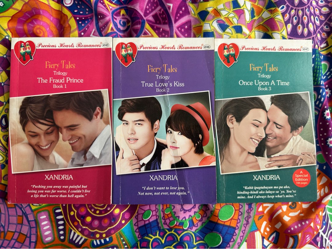 PHR Fiery Tales Trilogy by XANDRIA, Hobbies & Toys, Books & Magazines ...