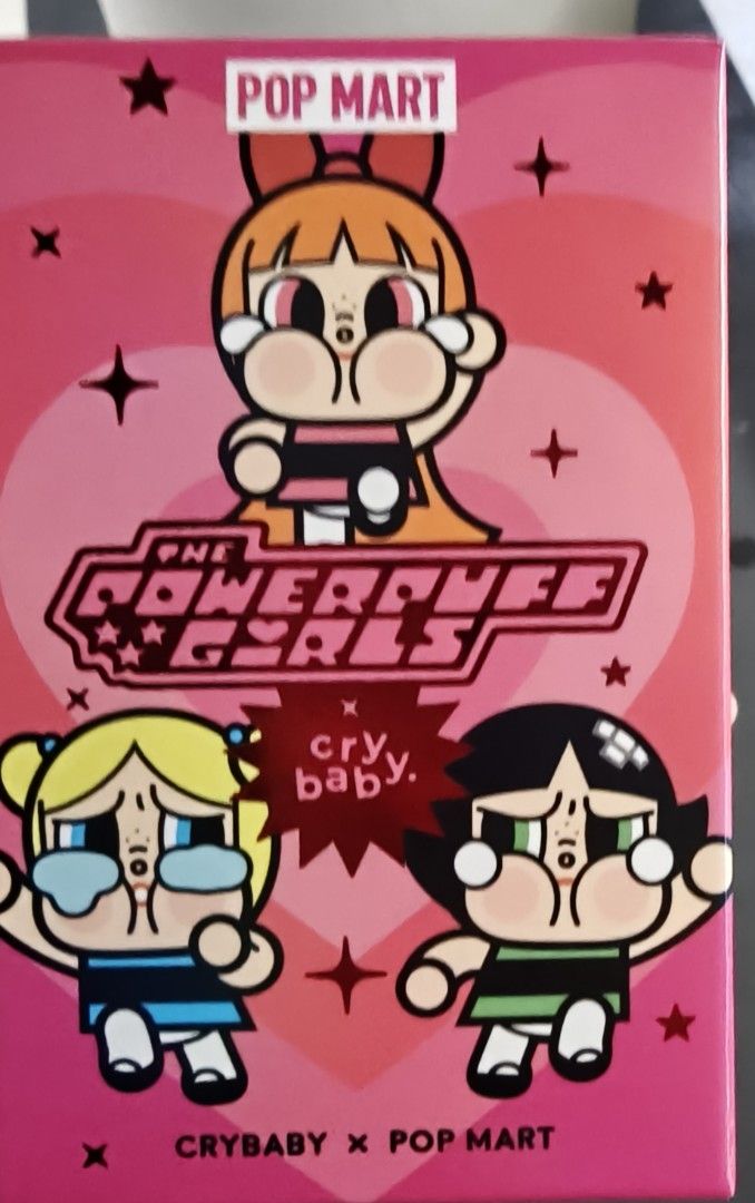 POP MART Crybaby x Powerpuff Girls Blind Box, Hobbies & Toys, Toys ...