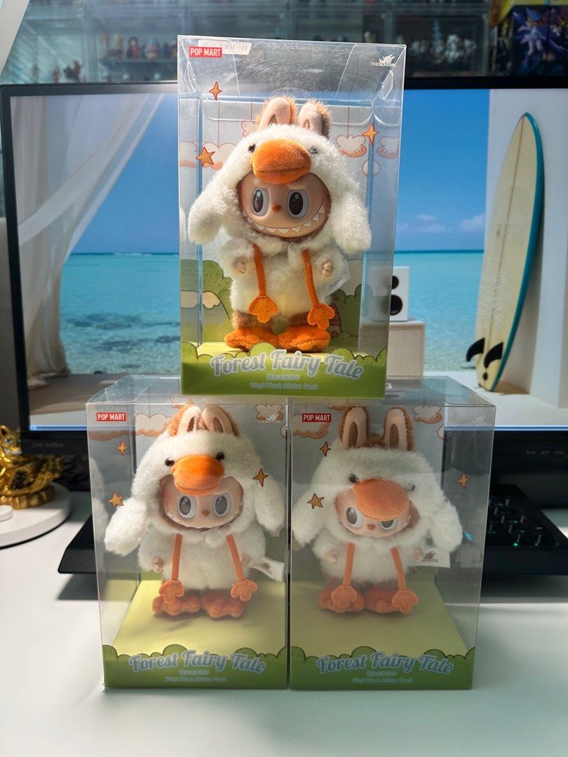 POPMART | The Monsters - Forest Fairy Tale Labubu Plush (Duck), Hobbies ...