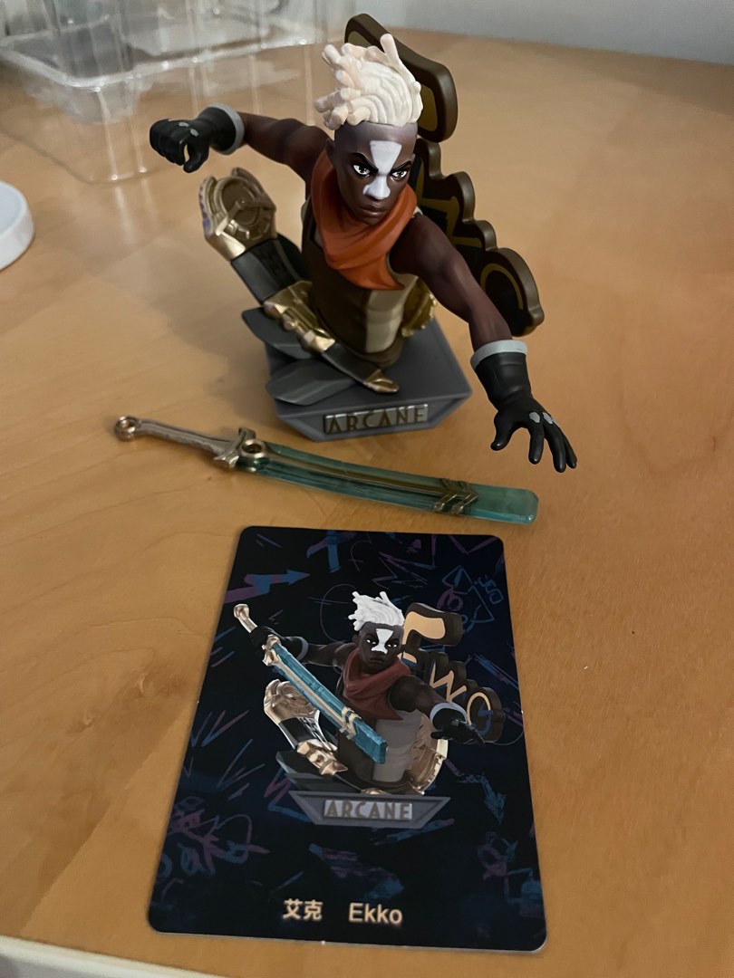 POPMART ARCANE EKKO LEAGUE OF LEGEND, Hobbies & Toys, Toys & Games on ...