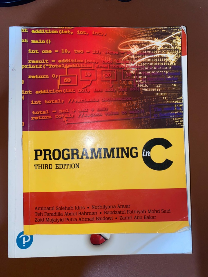 Programming in C (3rd Edition), Hobbies & Toys, Books & Magazines, Textbooks on Carousell