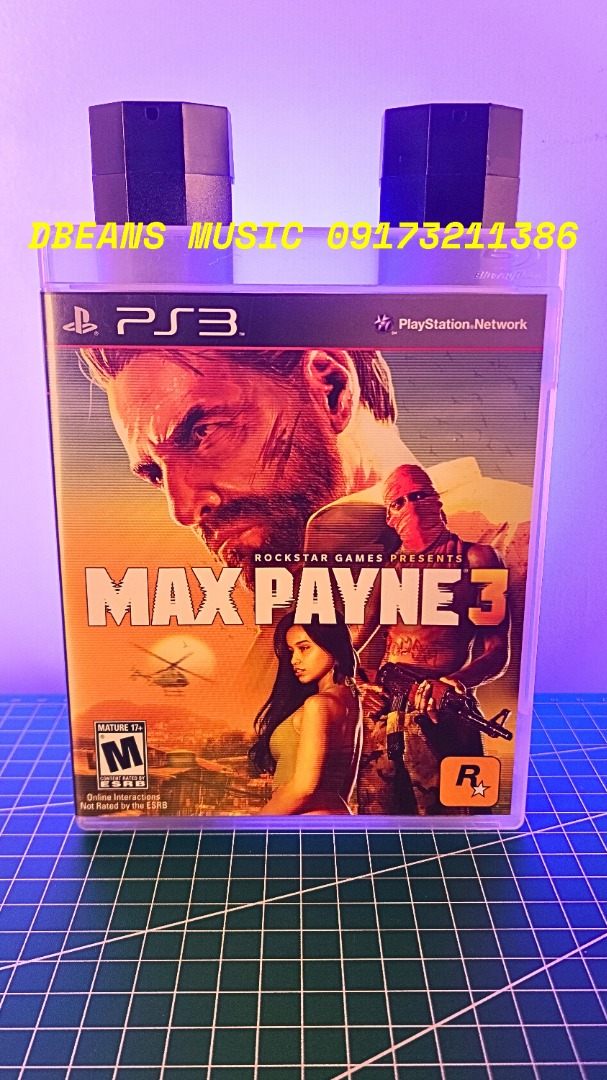 PS3 MAX PAYNE 3 R1 PLAYSTATION 3, Video Gaming, Video Games ...
