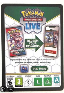 PTCG LIVE SV10 Destined Rivals 虛擬卡包code, 電子遊戲, 遊戲機配件, 遊戲禮物卡及帳戶 - Carousell