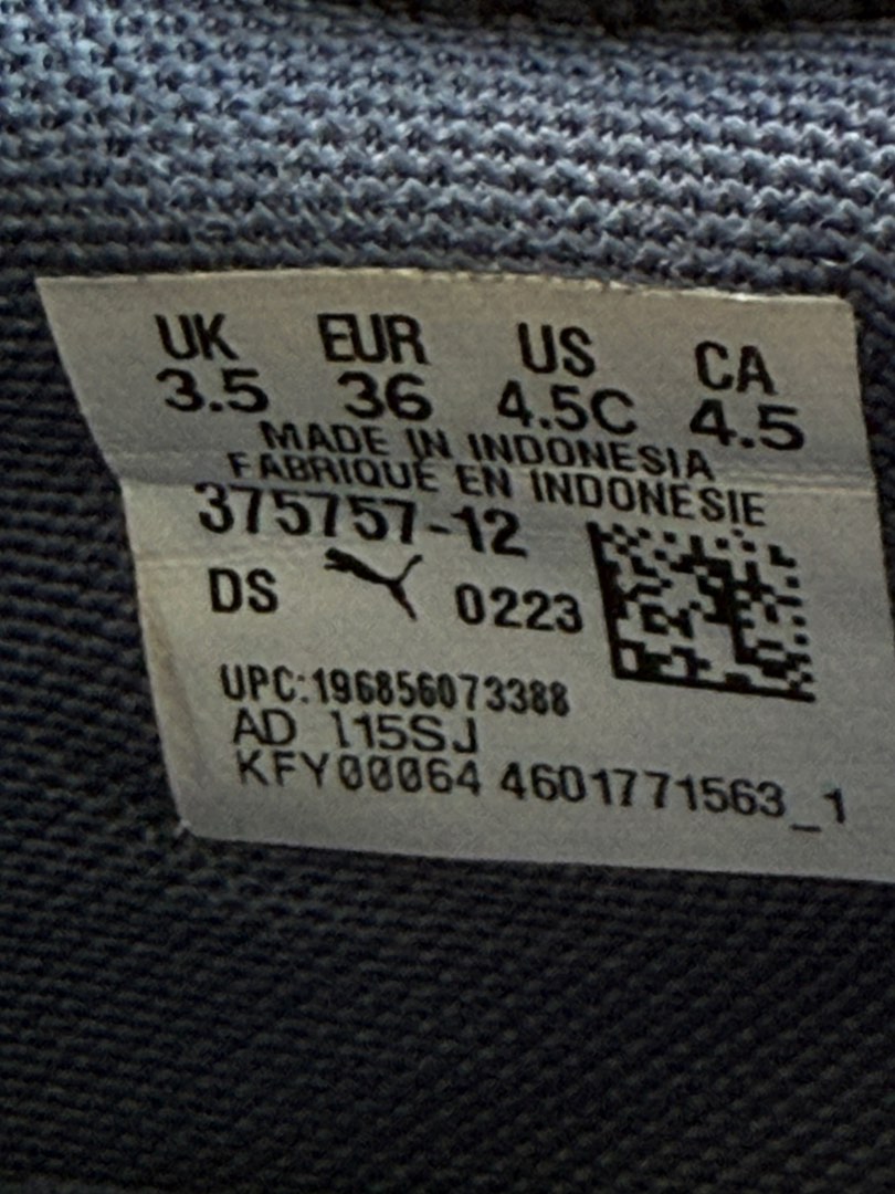 Puma Pacer Future Sneakers - US 4.5C, Babies & Kids, Babies & Kids ...