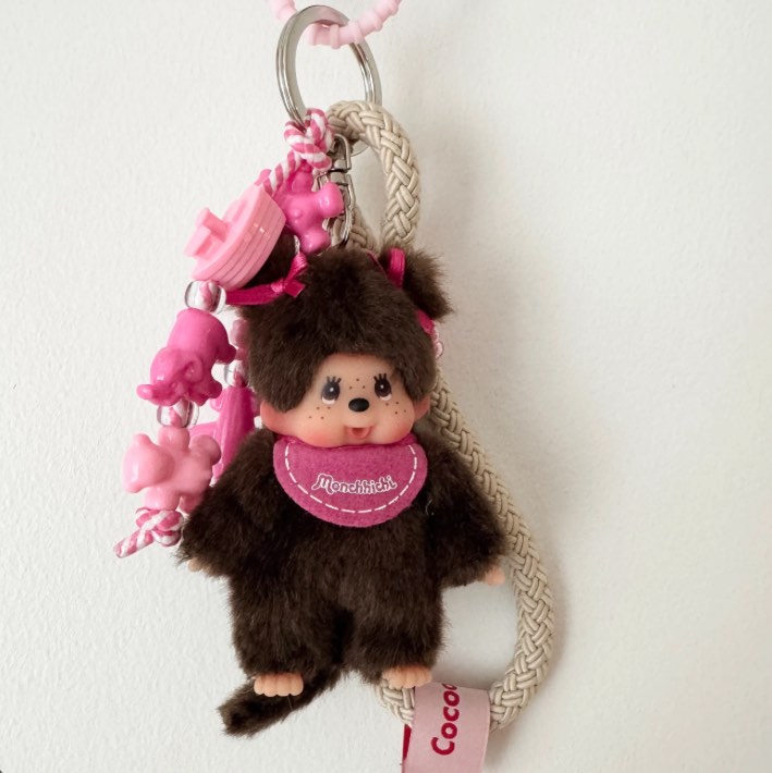 Monchhichi Keychain VERY RARE, Hobbies & Toys, Toys & Games on Carousell