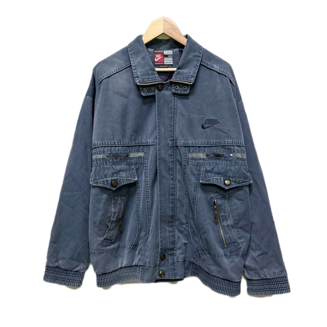 RARE Vintage Nike Denim Jacket / SVG KRTKL OPT, Men's Fashion, Coats ...
