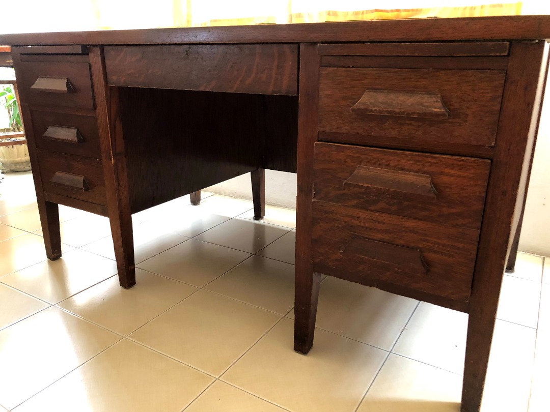 Relocation Sale. Doctors Desk solid wood, multiple drawers, one of a ...