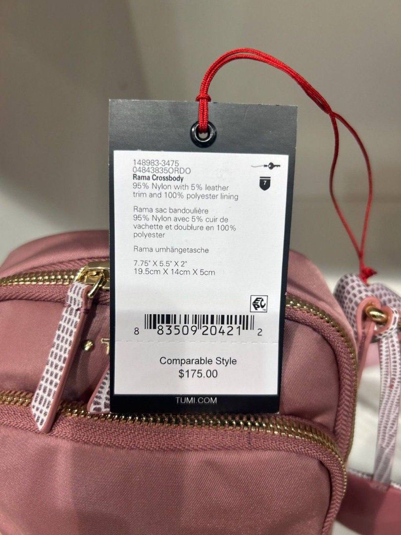 Tumi Rama Crossbody, Luxury, Bags & Wallets on Carousell
