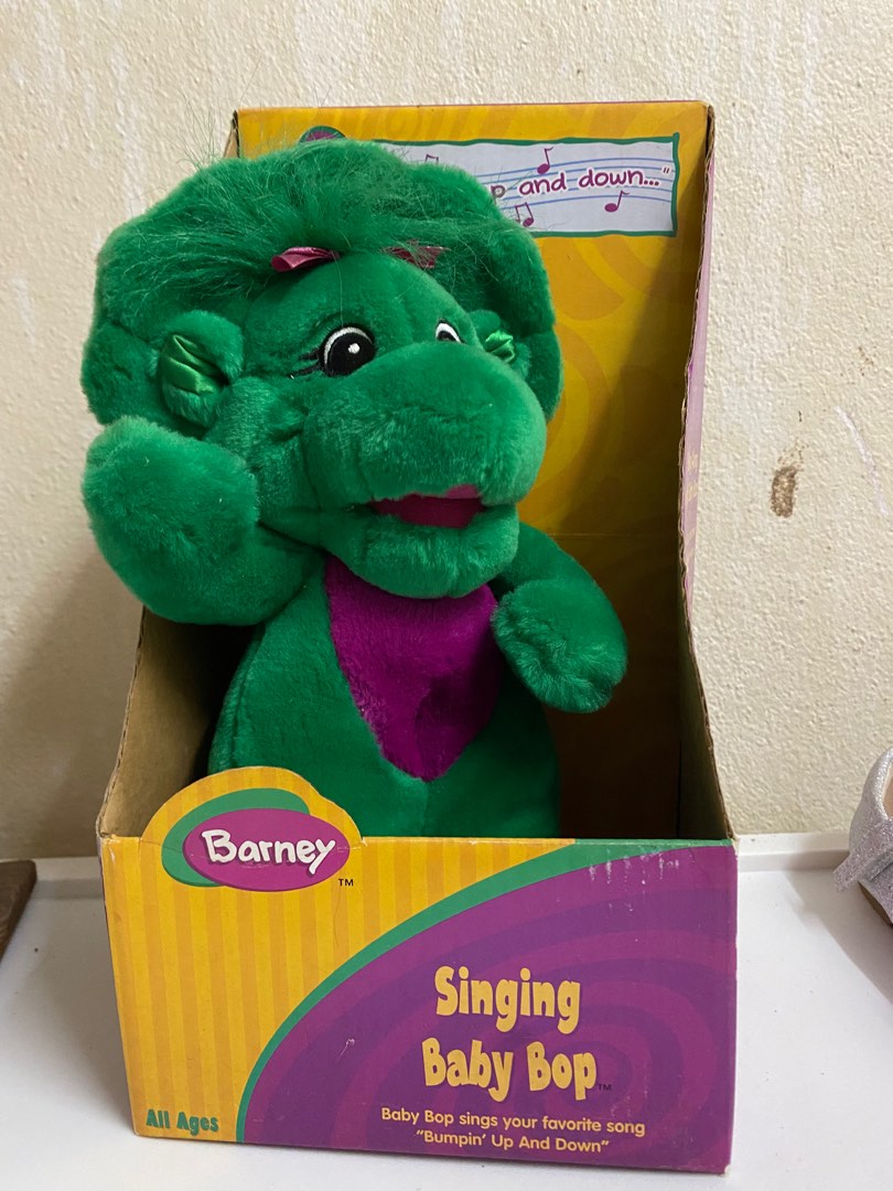 Vintage 1993 Barney & Friends singing baby bop, Hobbies & Toys ...