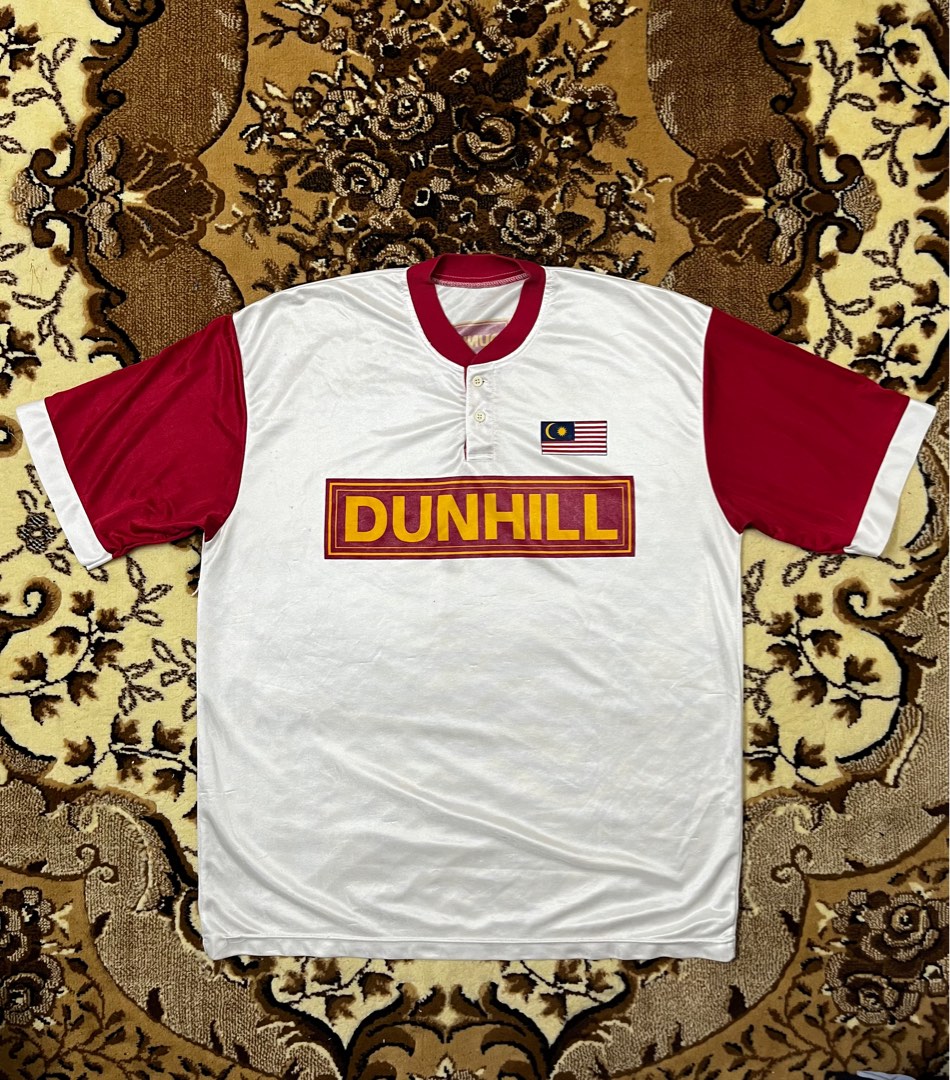 vintage malaysia dunhill football jersey, Men's Fashion, Tops & Sets ...