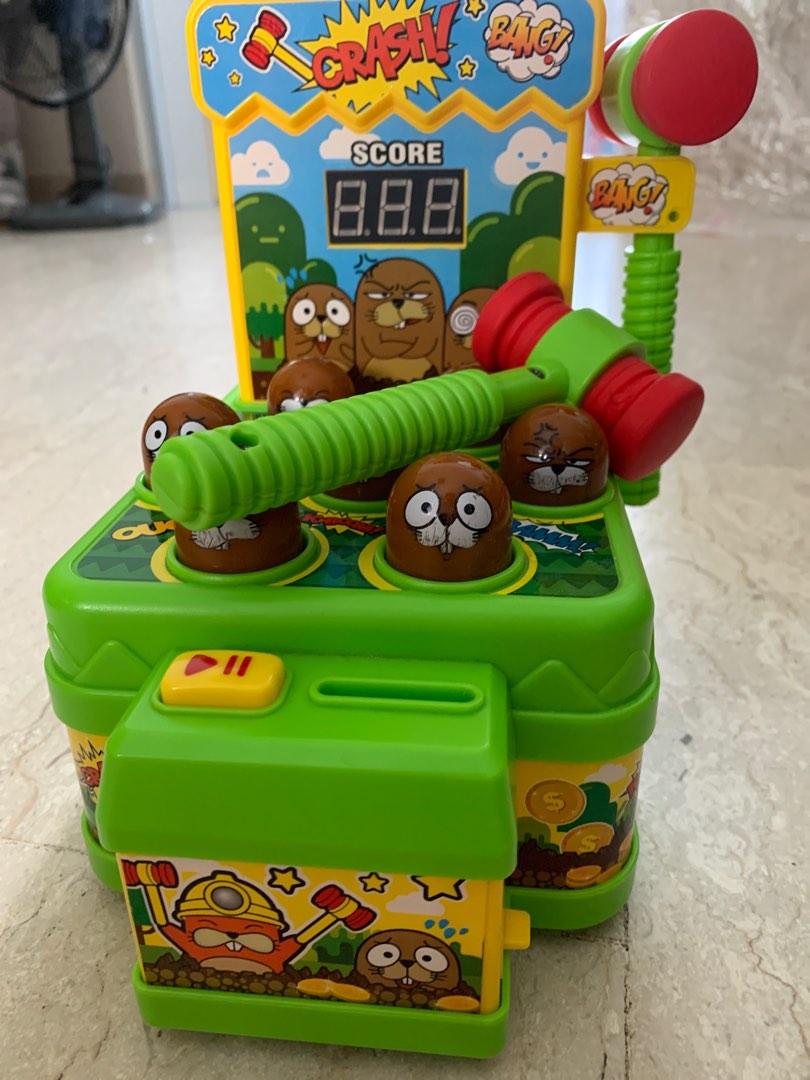 Whack-a-Mole Arcade Game, Hobbies & Toys, Toys & Games on Carousell